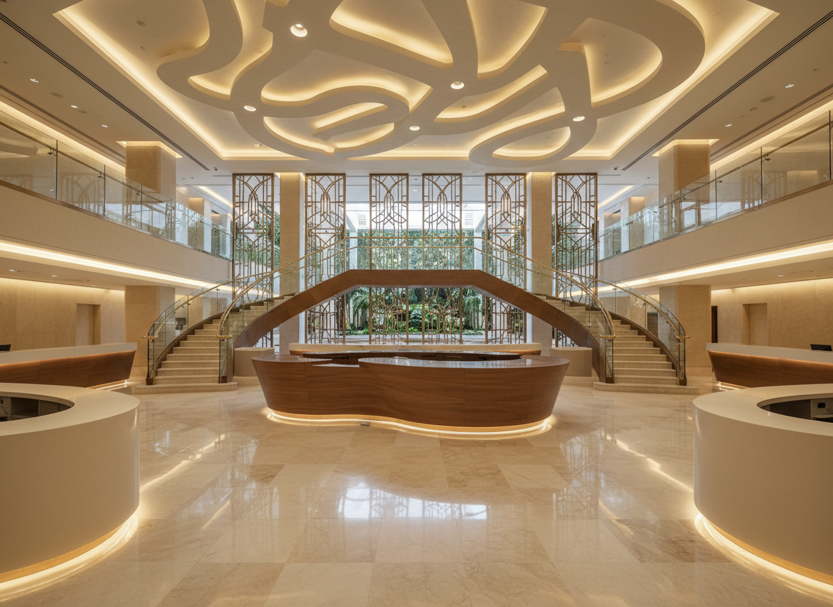Bespoke Fit-Outs | Joinery, Ceilings, Metal & Glass Interiors | Sana A